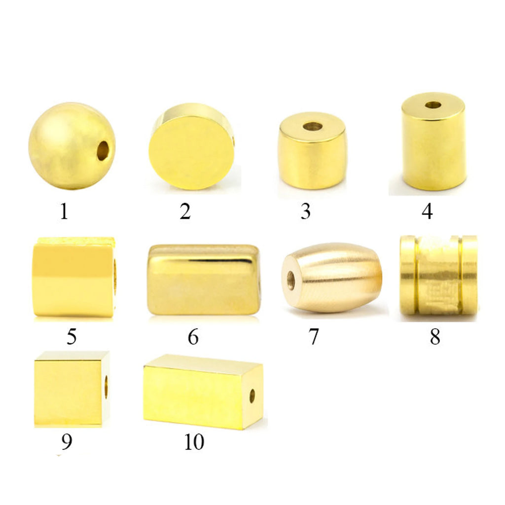 Laser Engraved Beads Sample Pack | Custom Metal Letter Beads – FindingBox