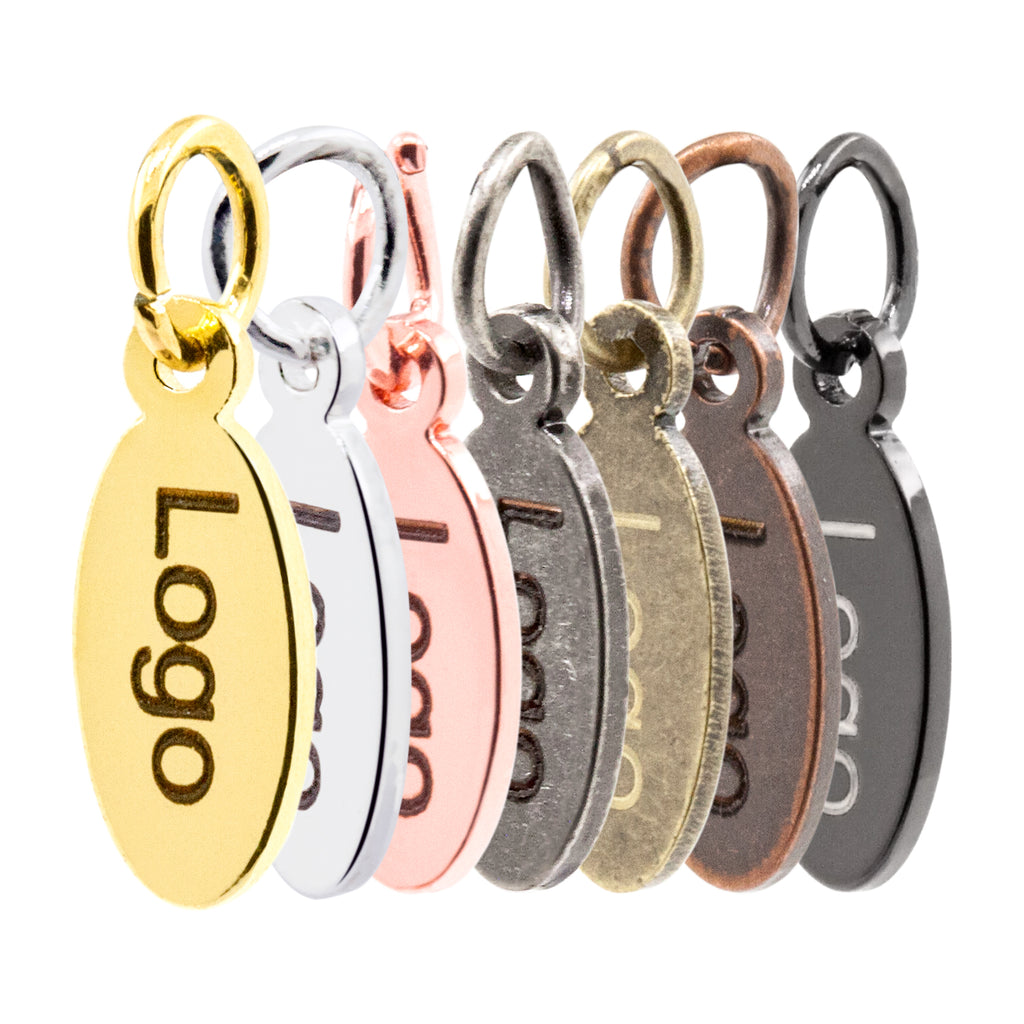 Custom Engraved Mini Oval Hang Tags – FindingBox