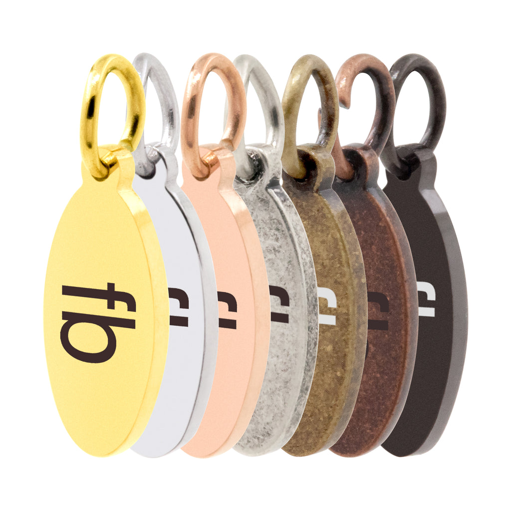 Laser Engraved Mini Oval Tag, Stainless Steel Made – FindingBox